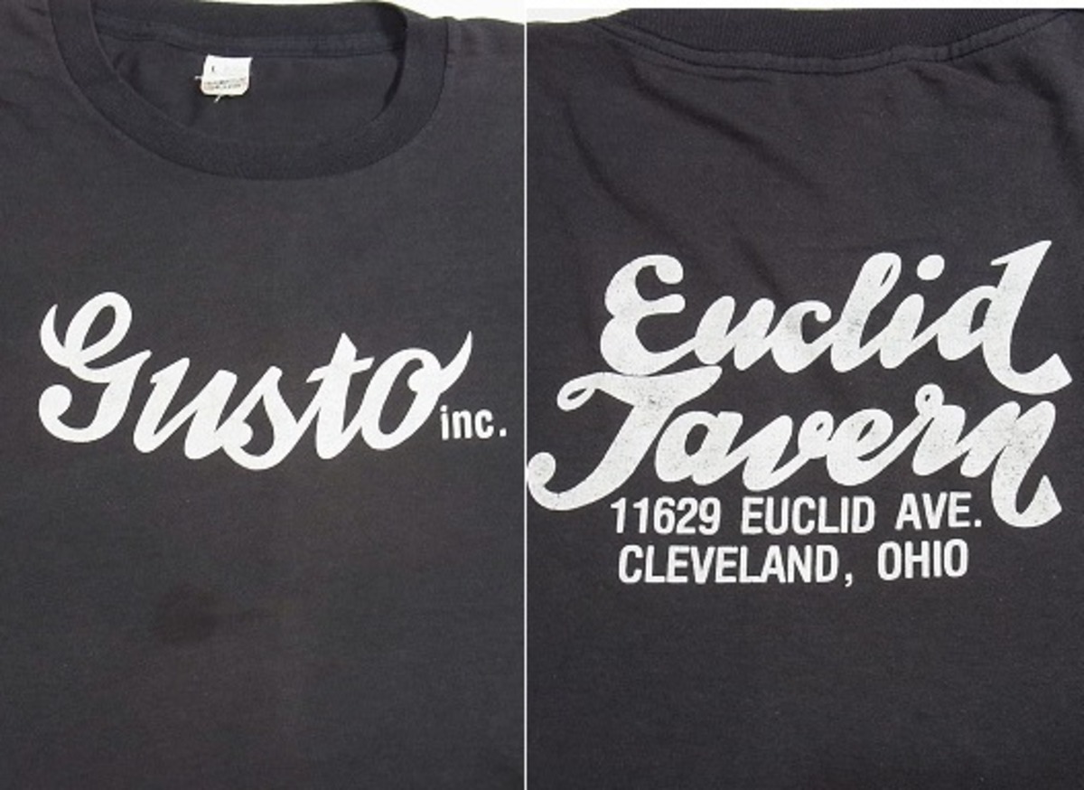 80's gusto inc ヴィンテージ Tシャツ | CYCLONE
