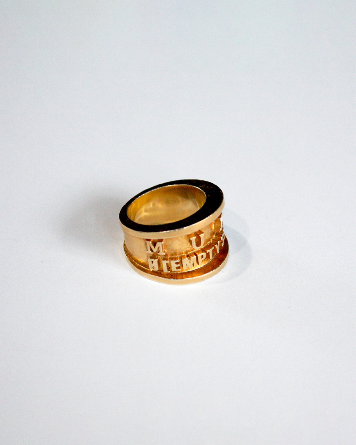 Entry Ring - Gold | Ø[EMPTY SETT]™️ Official Store