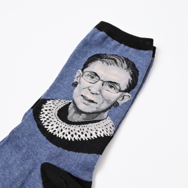 【Socksmith】RGB Portrait Crew Socks ルース・ベイダー・ギンズバーグ ソックス | socksteady ...