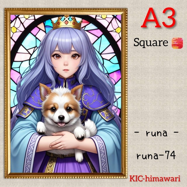 ステンドグラスシリーズ | KIC-himawariダイヤモンドアート専門店