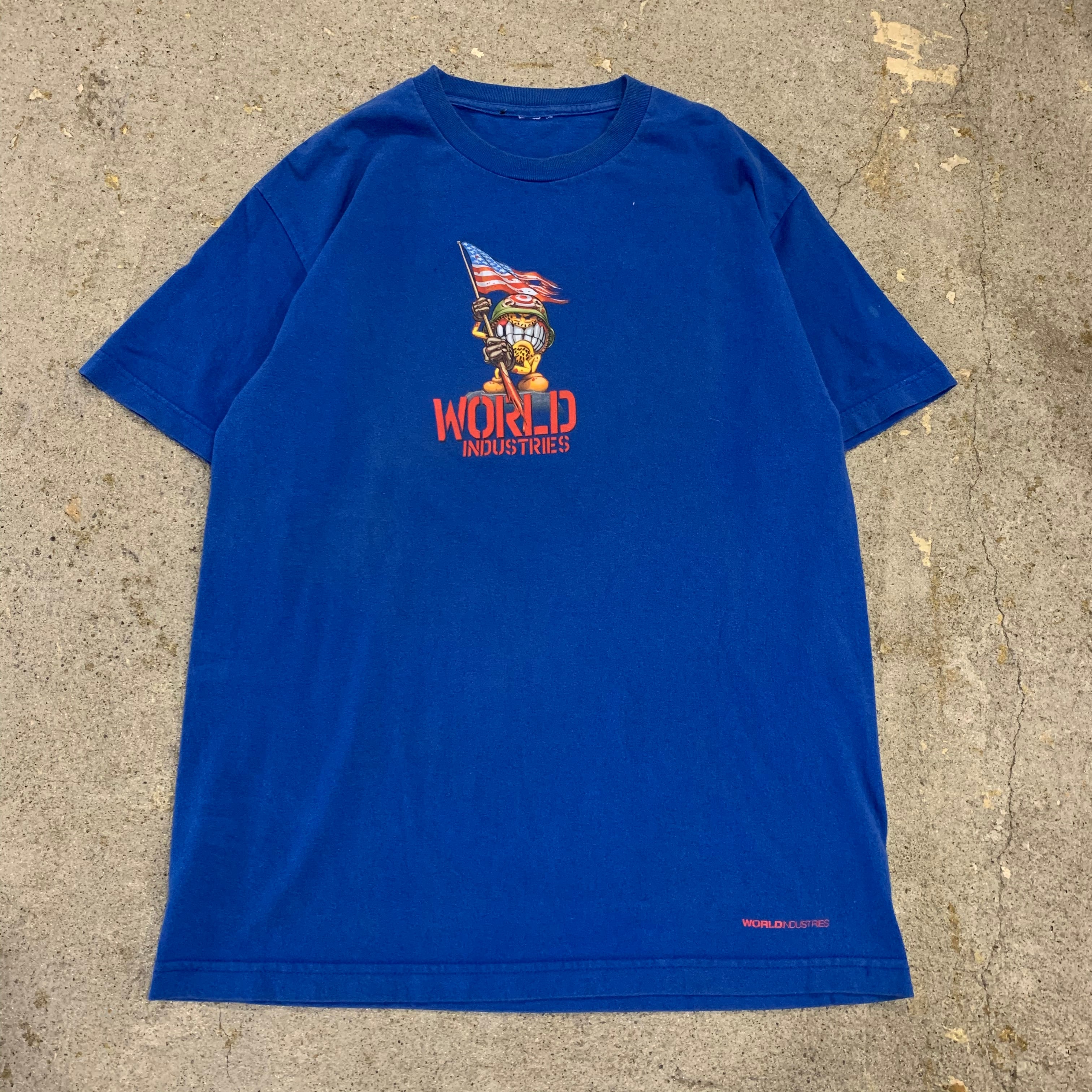 90s WORLD INDUSTRIES T-shirt | What’z up