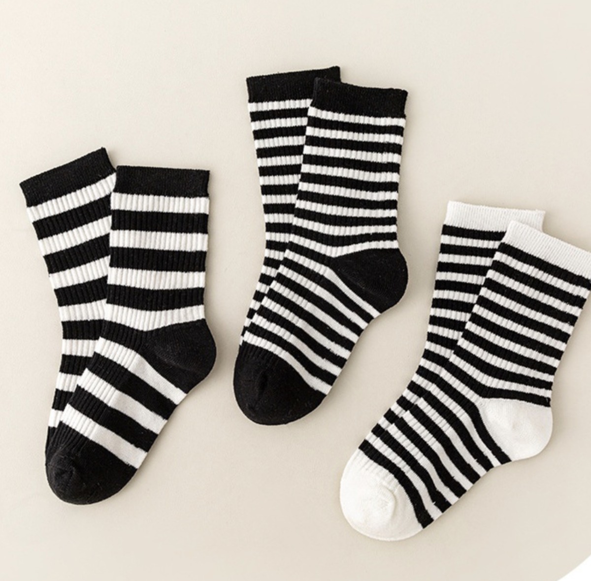 border socks 3足set ꒱ | こどもふくmilo(ミロ)