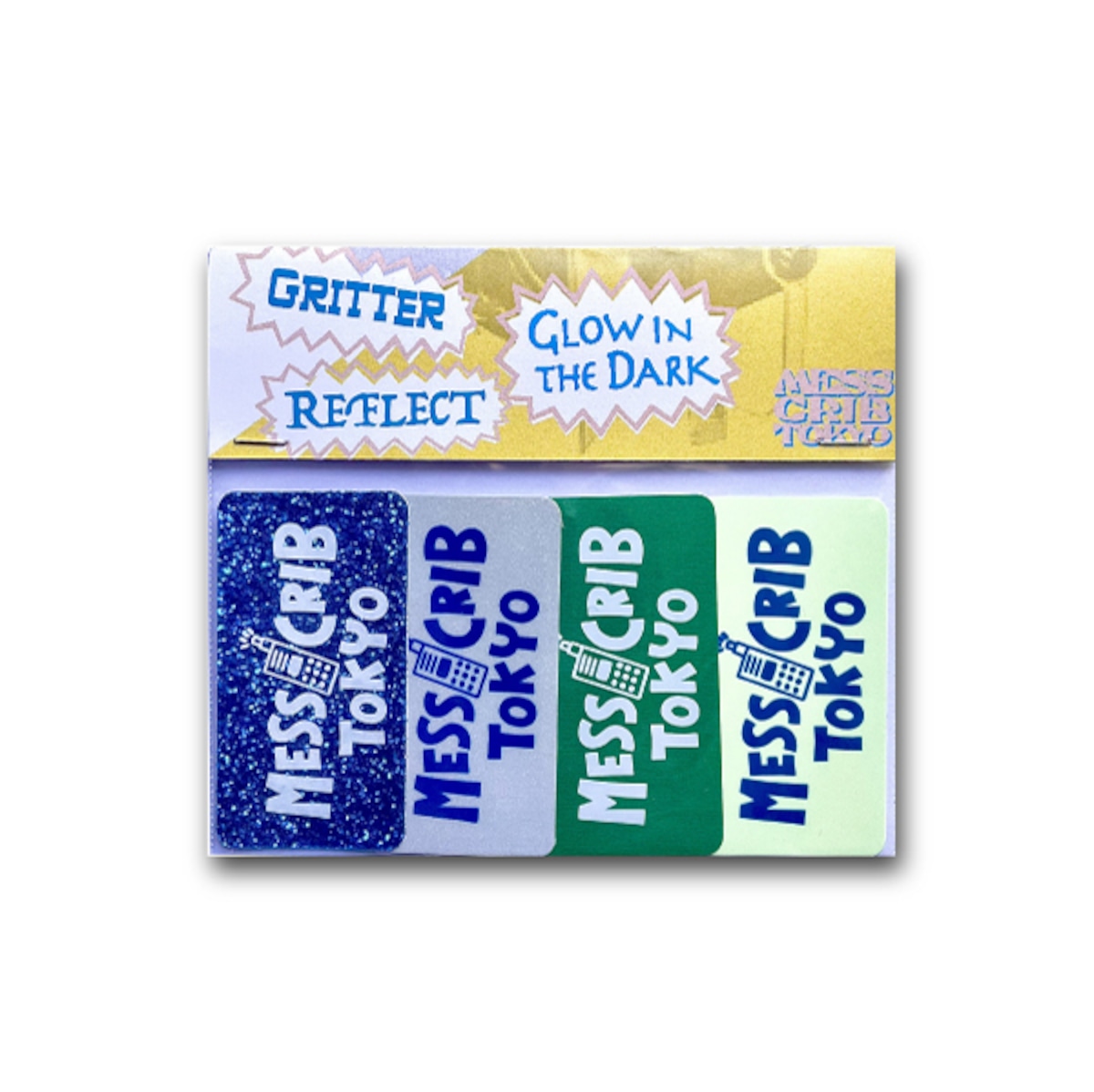 Mess Crib Tokyo “Super Safety Sticker Combo” | MESS CRIB TOKYO ONLINE STORE