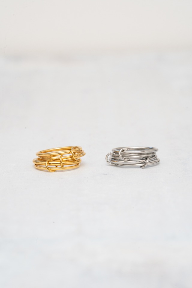 four arrange ring | 金属アレルギー対応のアクセサリー crea.jewelry