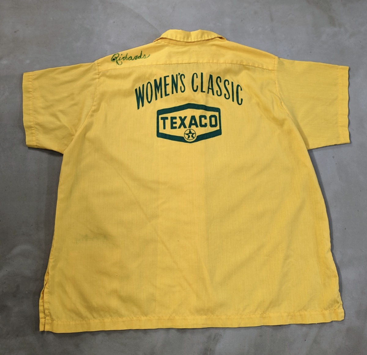 70s〜 "texaco" bowling shirt 小岩店 | What’z up