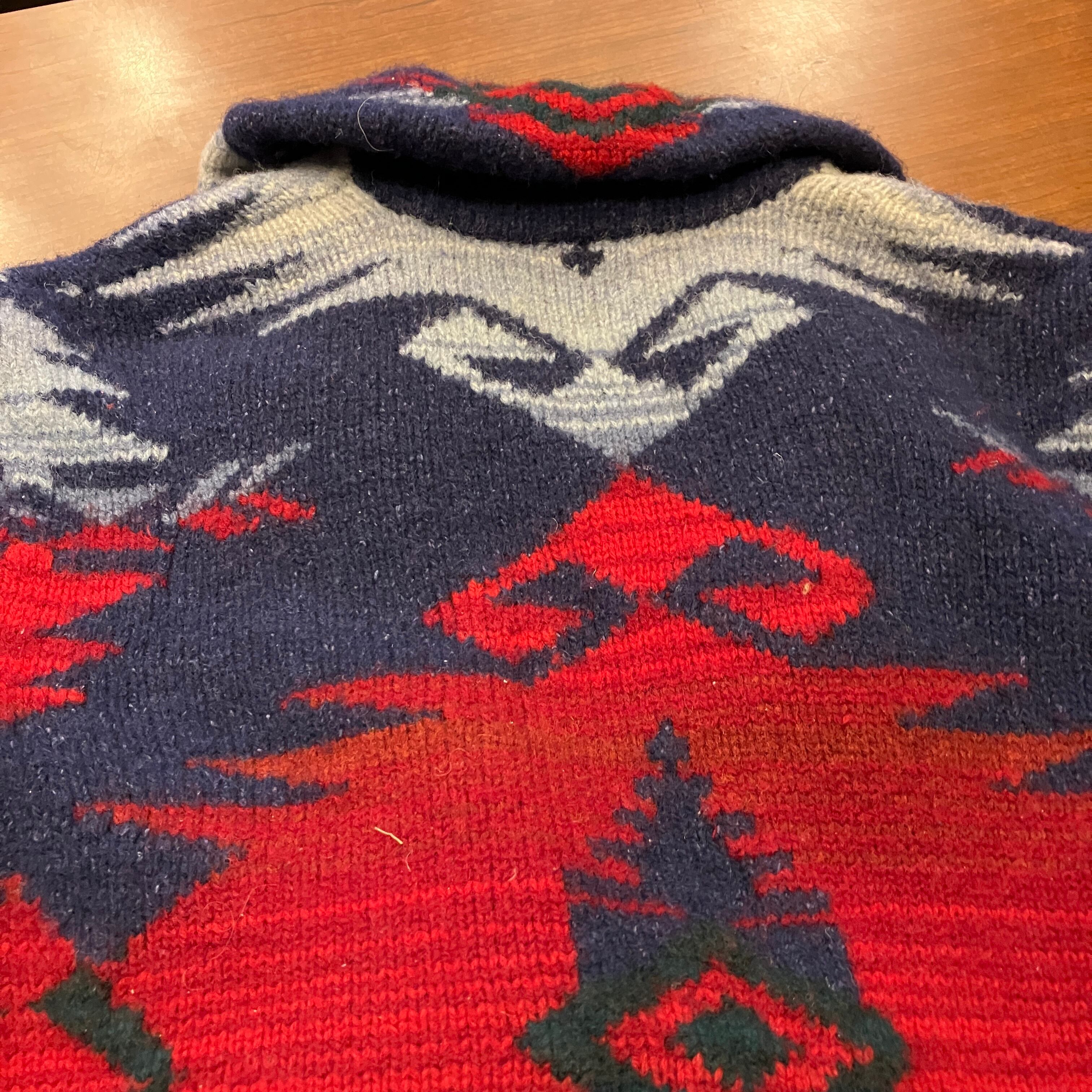 LAUREN RALPH LAUREN NATIVE WOOL SHAWL GOWN | safarionline