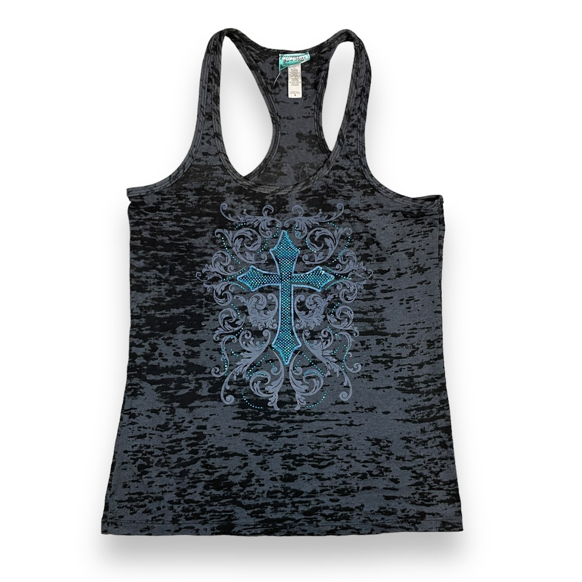 vintage cross design tank top | faithtokyo