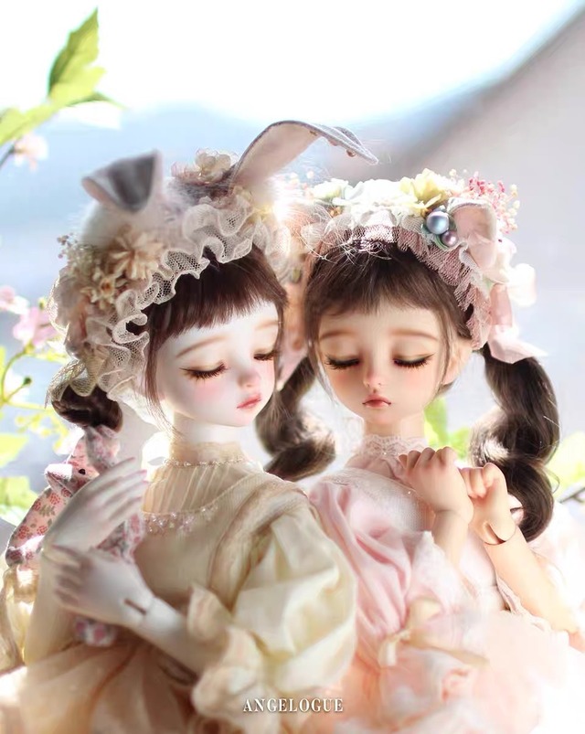 ヘッドのみ！ANGELOGUE EUNICE&Fairy.EUNICE 单头 ノーメイク 40cm BJD 1/4 MDD KUMAKO ...
