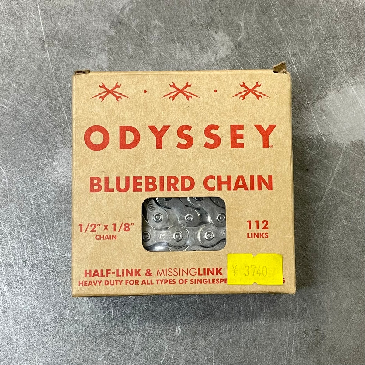 ODYSSEY BLUEBIRD CHAIN SILVER | 自転車屋B ONLINE STORE