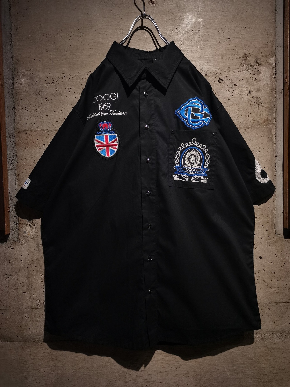 【Caka】"COOGI" Patch Design Vintage Loose S/S Shirts | Caka(カカ）下北沢古着屋 ...