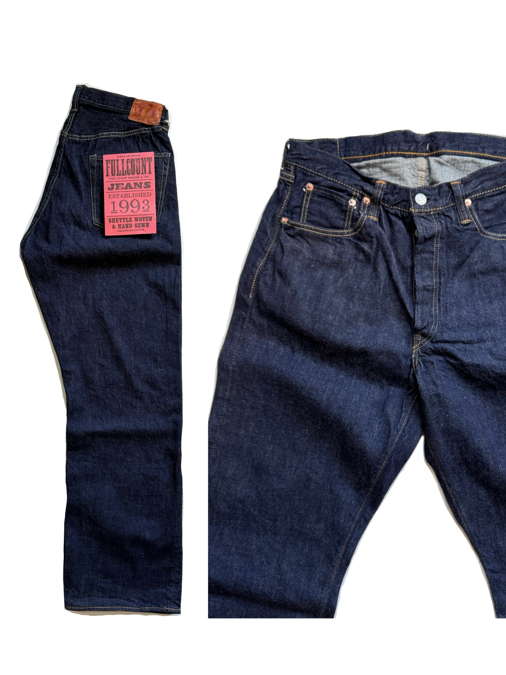 FULLCOUNT 0105SSW Wide Denim (Super Smooth)(One Wash) | TiL (ティル）