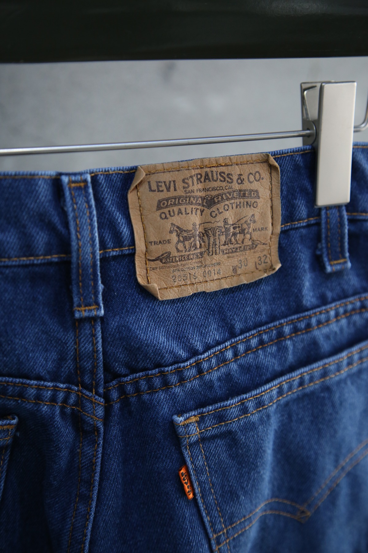 80s【Levis】516 Bootcut Denim Pants | the Holic vintage clothing