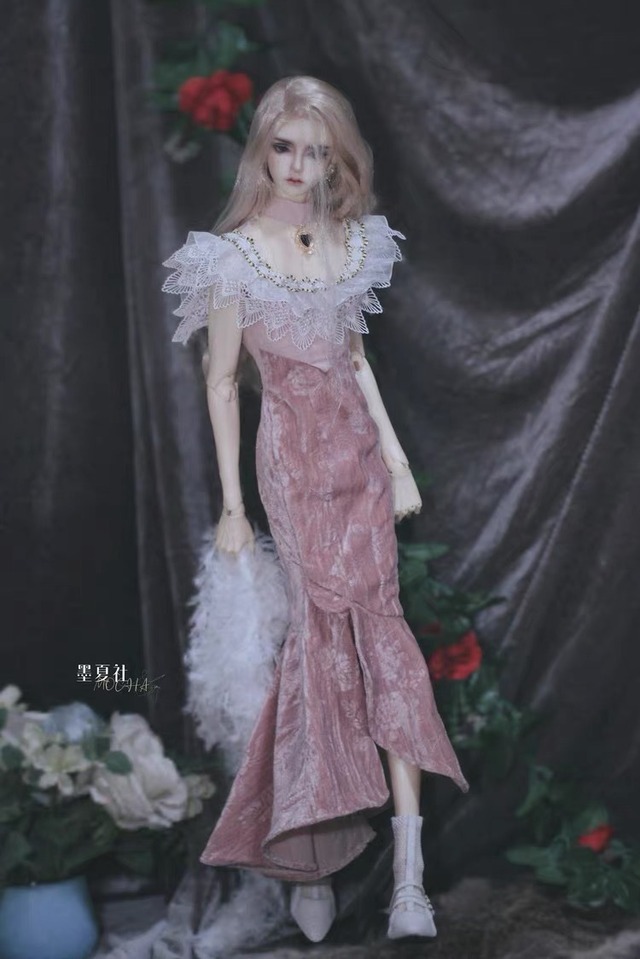 75cmのドールまで可能！カクテルドレス ワンピース dress outfit SOOM ASDOLL LUTS HID POPO68 ...