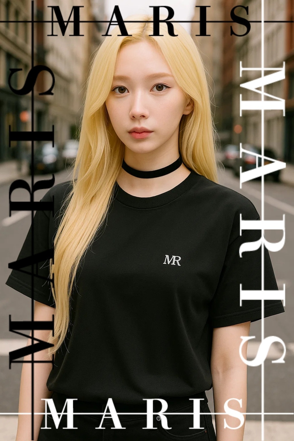 Maris Black Monogram T-shirt 2025SS | Maris ＃ハイブランドを超える斬新さ×インパクト（ユニセックス ...