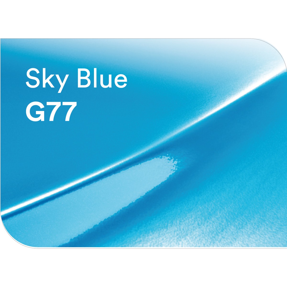 3M 2080 Wrap Film【Sky Blue】Gloss | ファンファクトリー