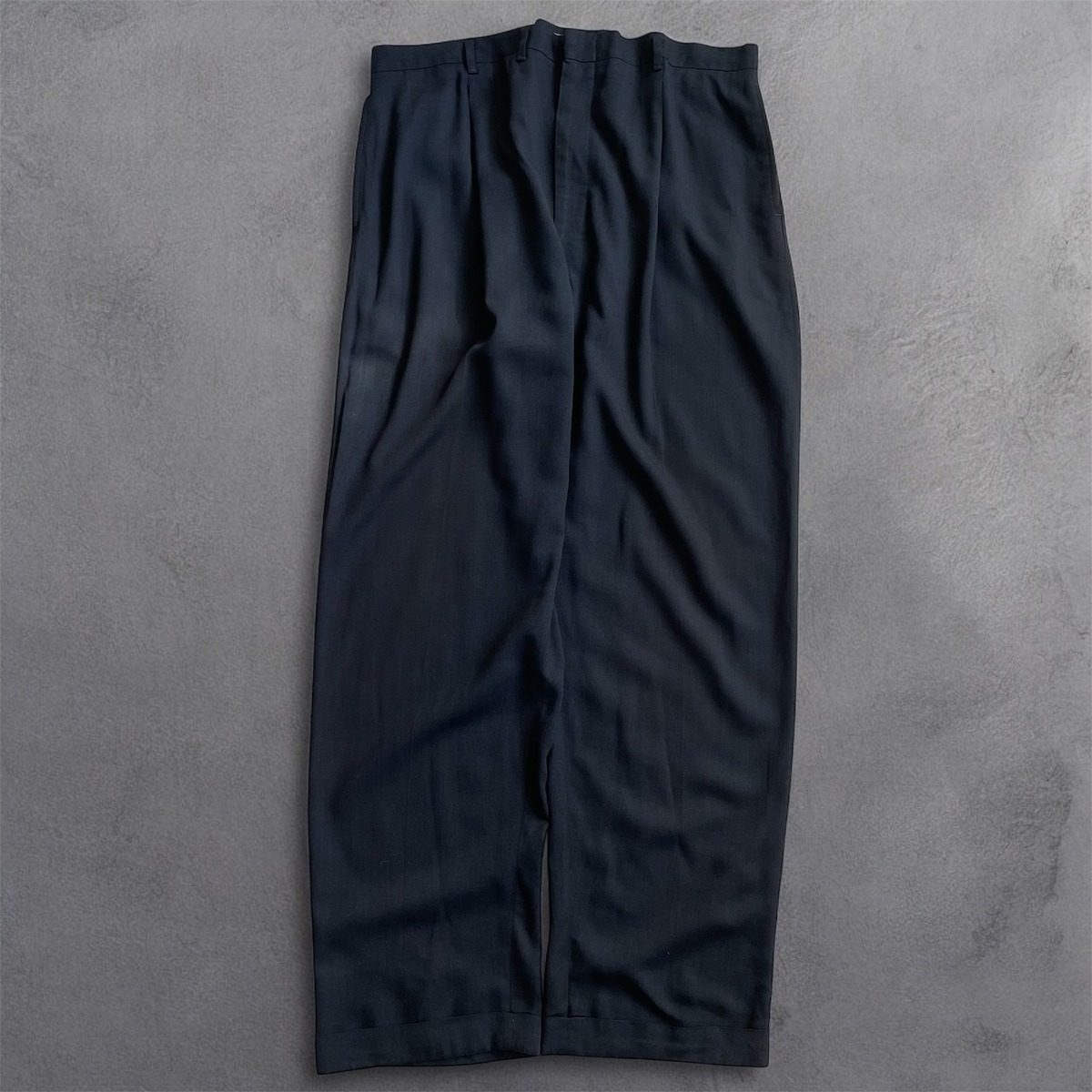 1960s SEARS rayon slacks black | coopers
