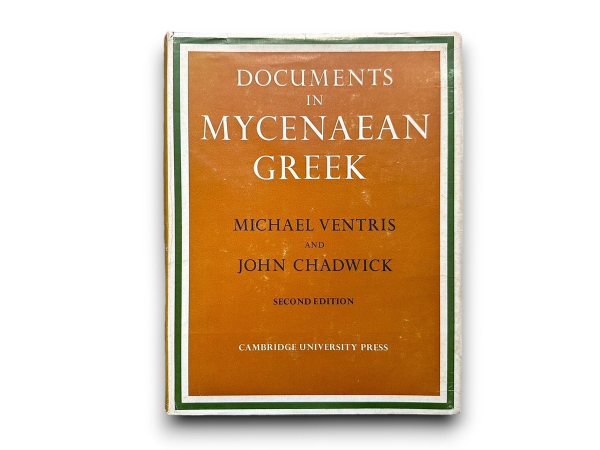 【SG039】【SECOND EDITION】Documents in Mycenaean Greek First Edition by ...