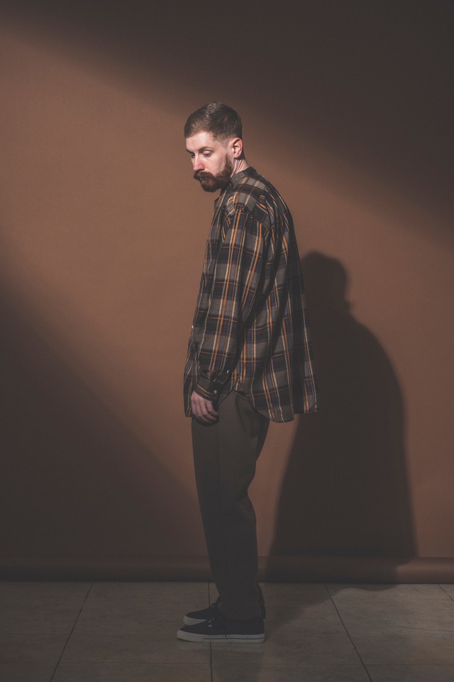 weac.（ウィーク）BIGMAN ブラウンオレンジチェック | weac.tempo