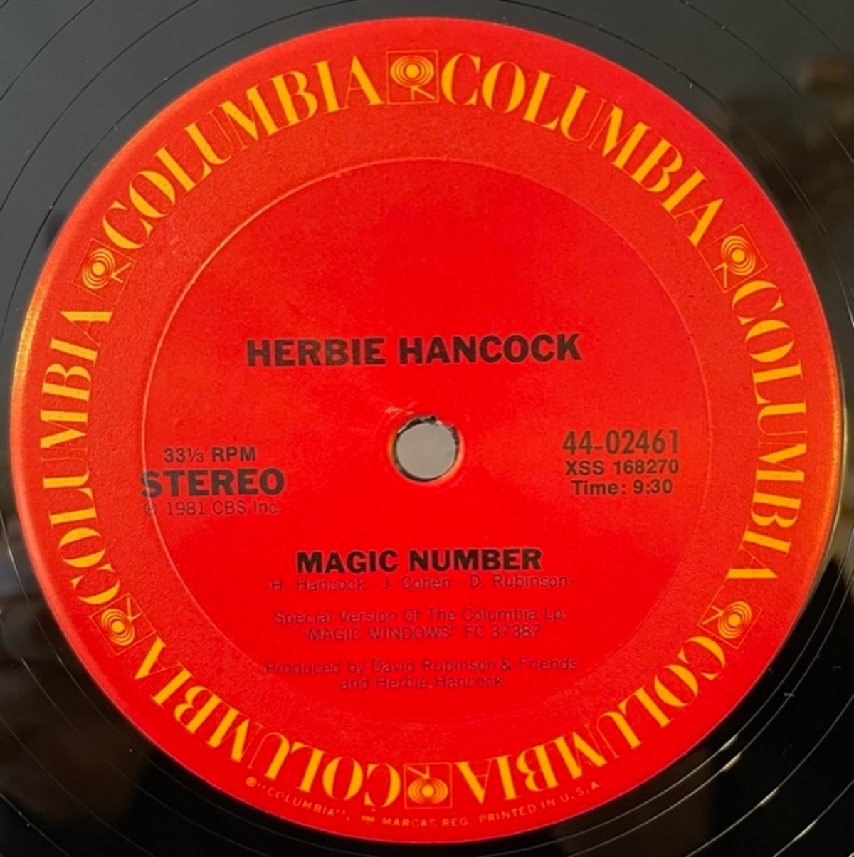 HERBIE HANCOCK "MAGIC NUMBER" 12" | EAD RECORD