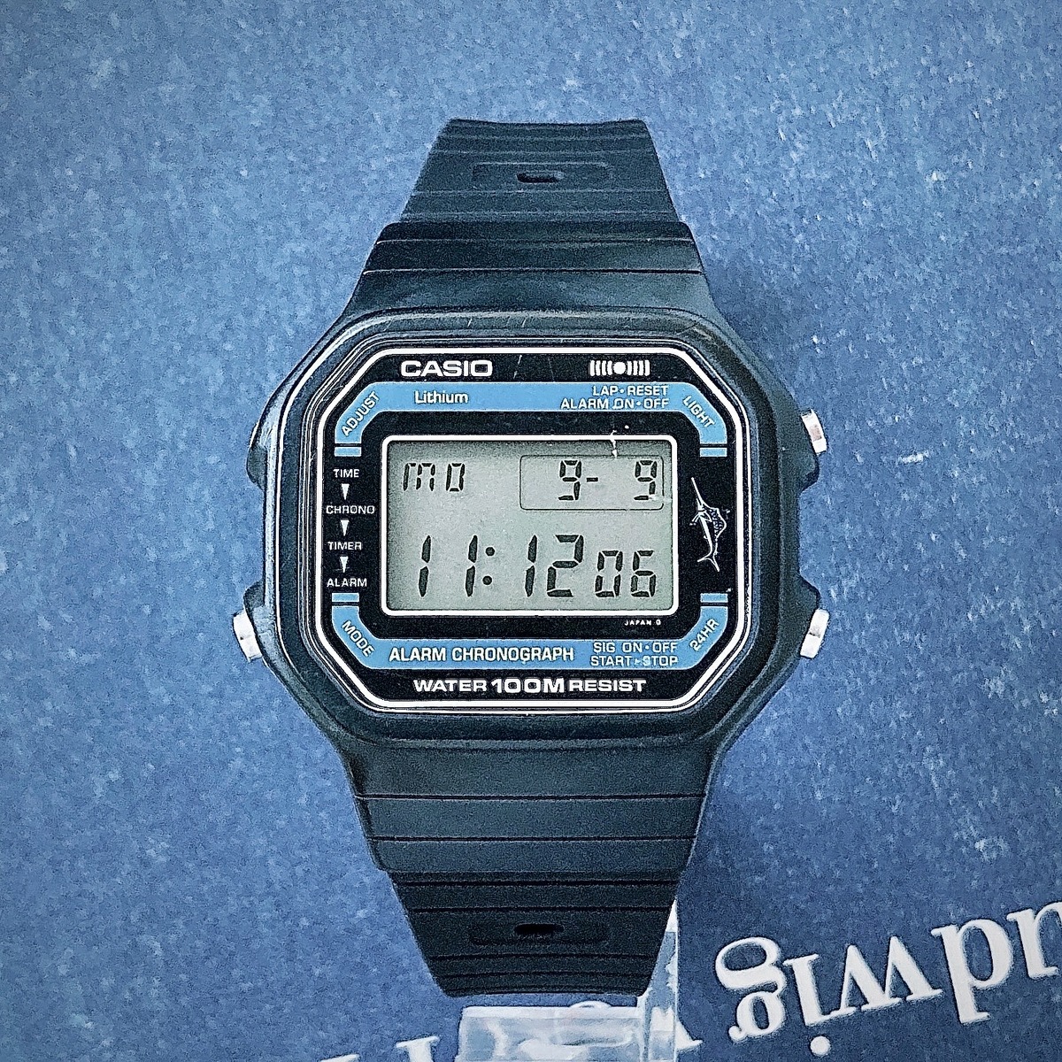 商品番号055 casio W400 marlin | ふるカシ時計