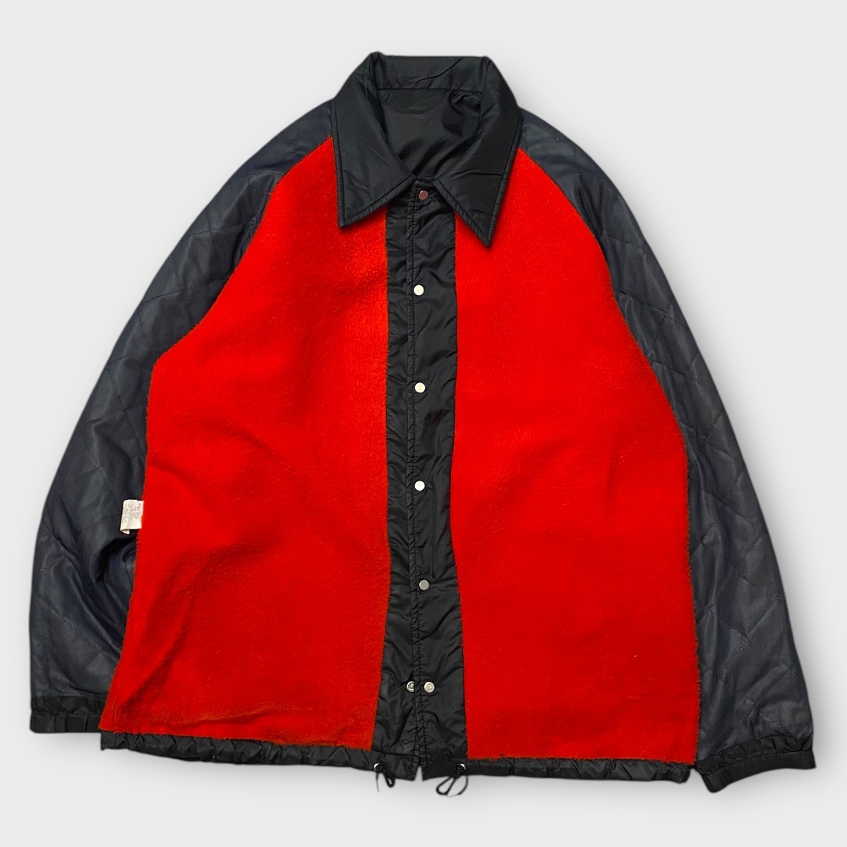 80s- fleecelining coach jacket | nashop