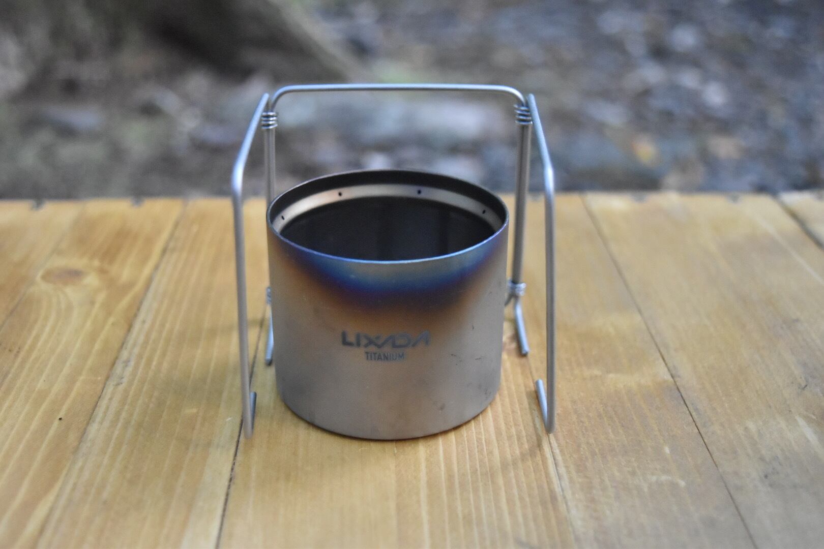 チタン五徳 TG-3P 【純チタン製】超軽量 アルコールストーブ用 | KALUGII ／カルギイ