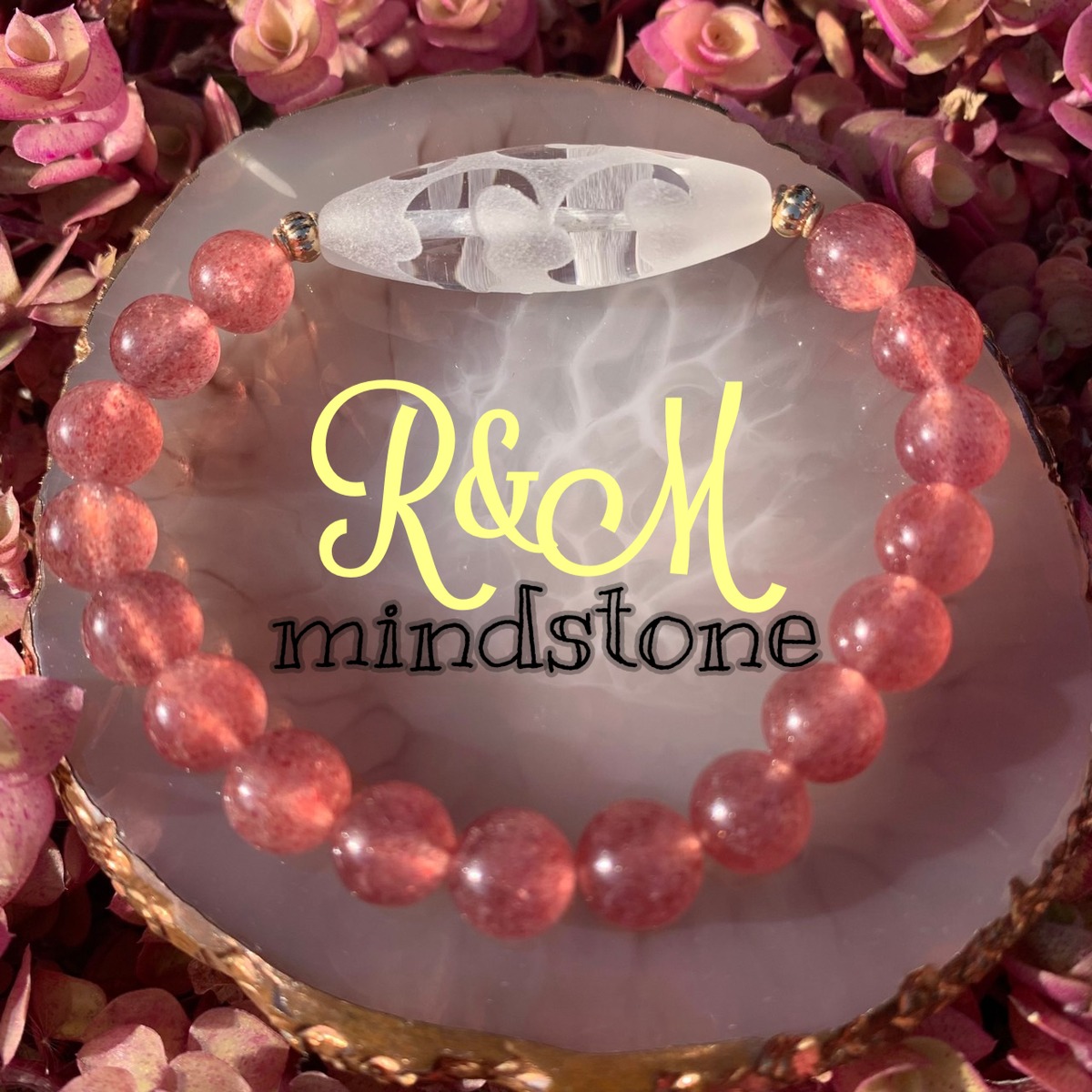 ピンクエピドート×五福天珠 | R&M mindstone