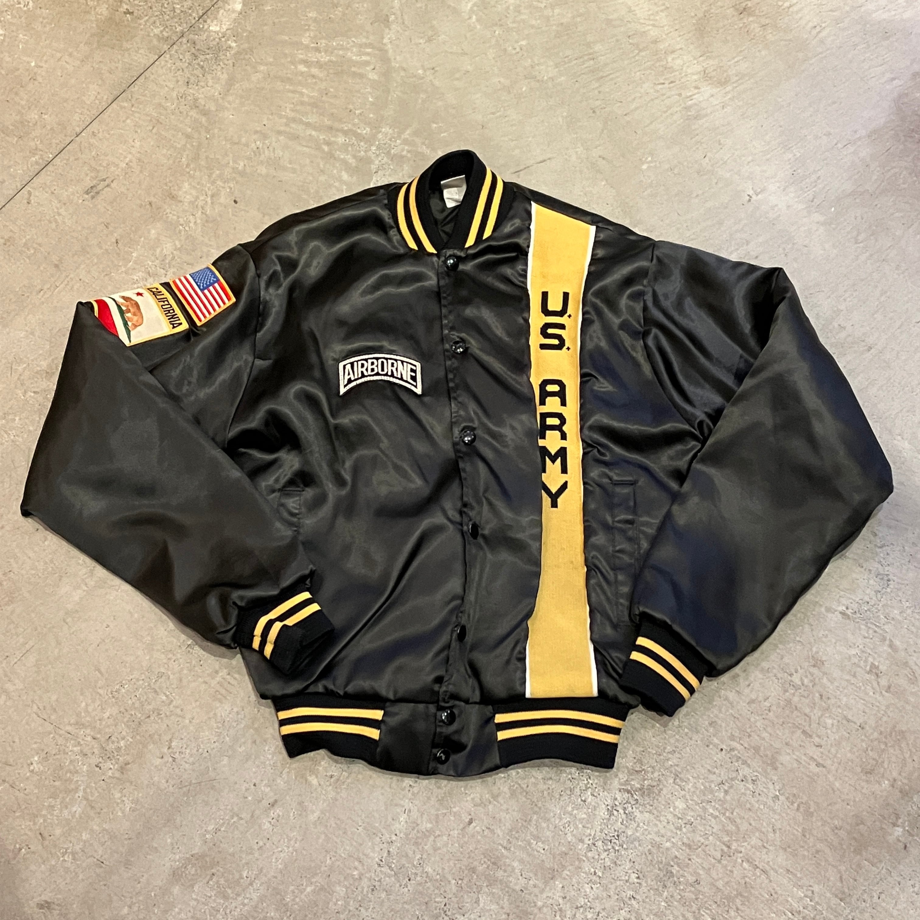 1980s US ARMY SATIN JACKET USA | Pay ID