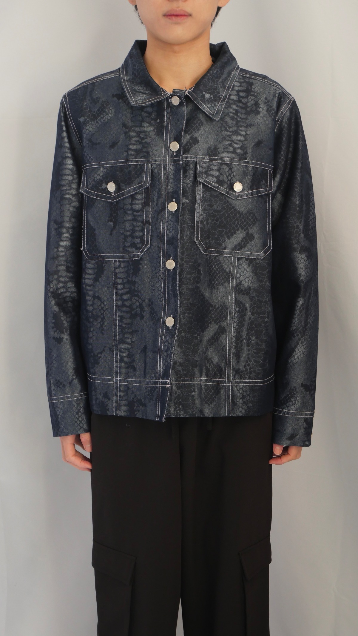 PYTHON DENIM JACKET | bacterium