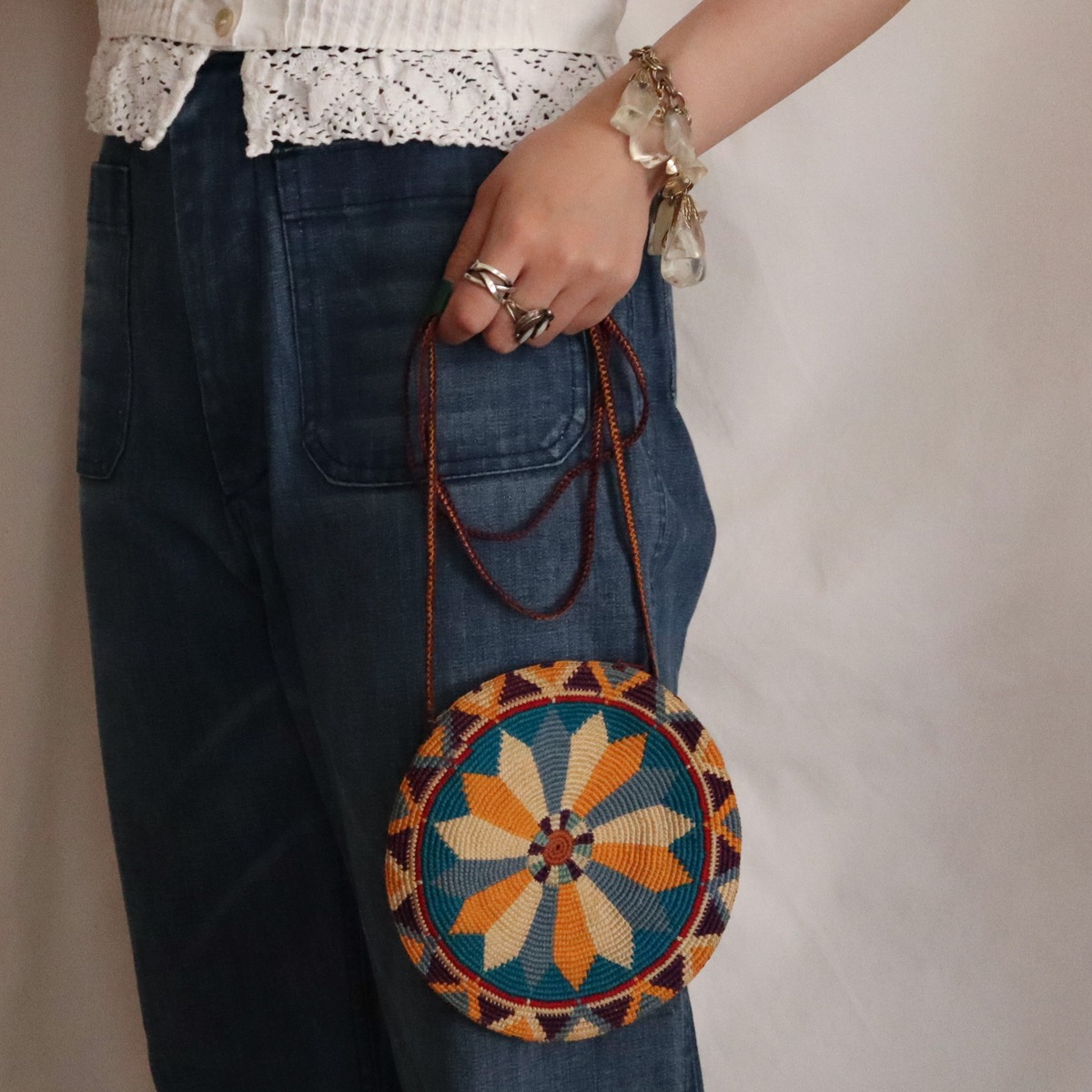 old round mini bag | rungy