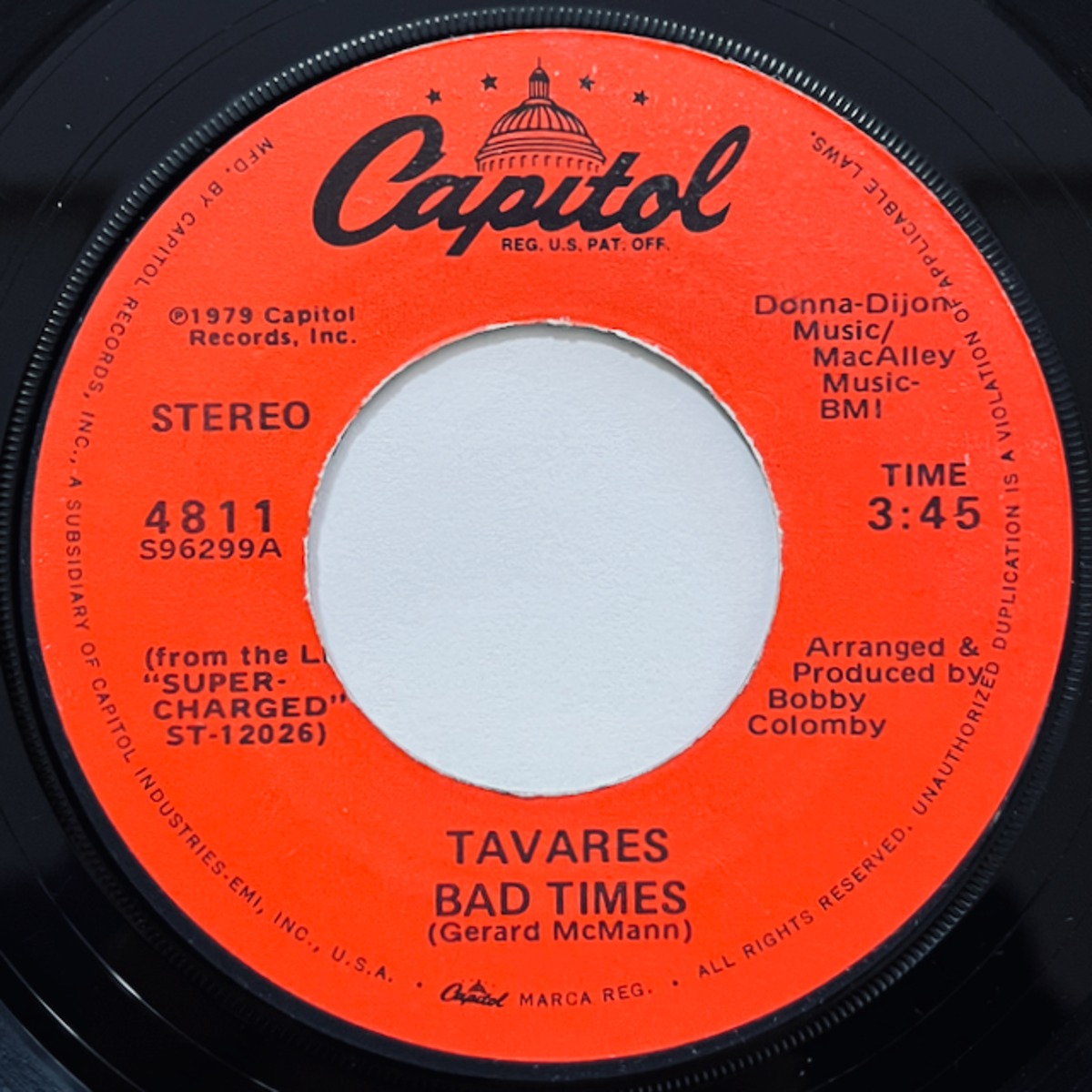 TAVARES / BAD TIMES | VINYL DEALER