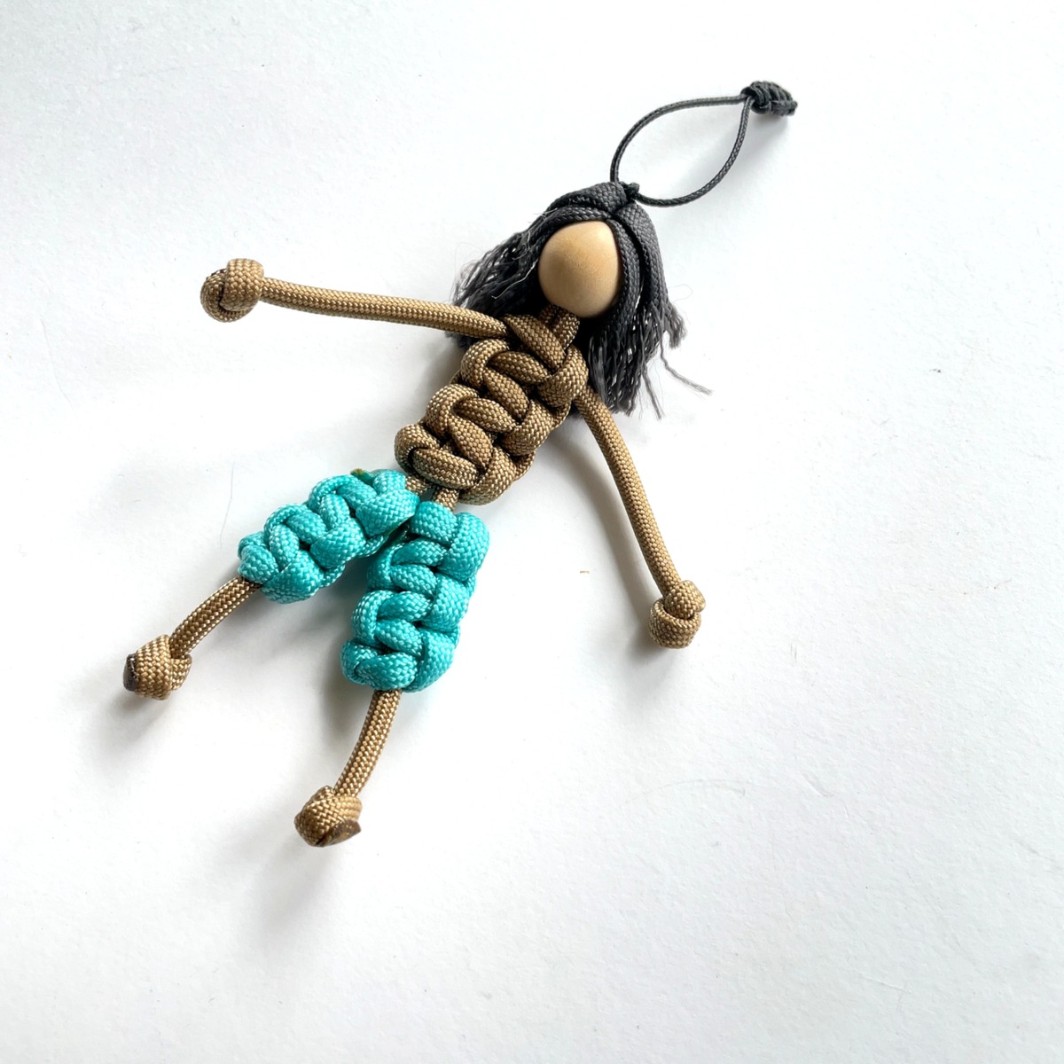 パラコード人形 サーファー君_GKTB | Mask shop JKING Paracord