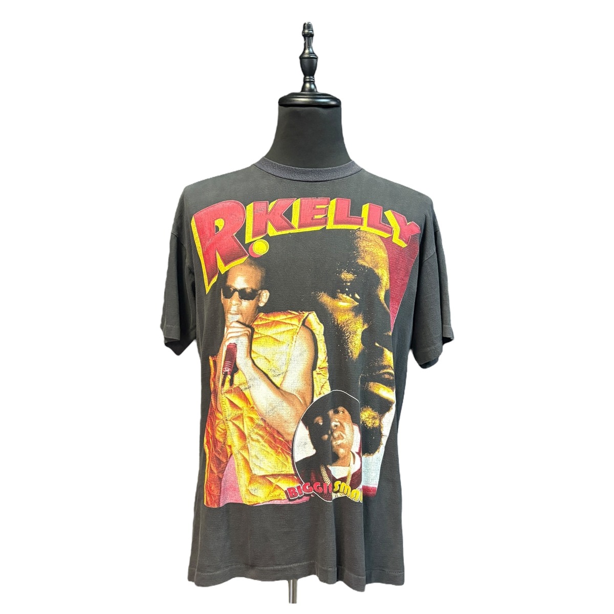 【R.KELLY 】アールケリー Rap Tees ×Raptee R kelly x biggie 90’s vintage Tシャツ XL ...