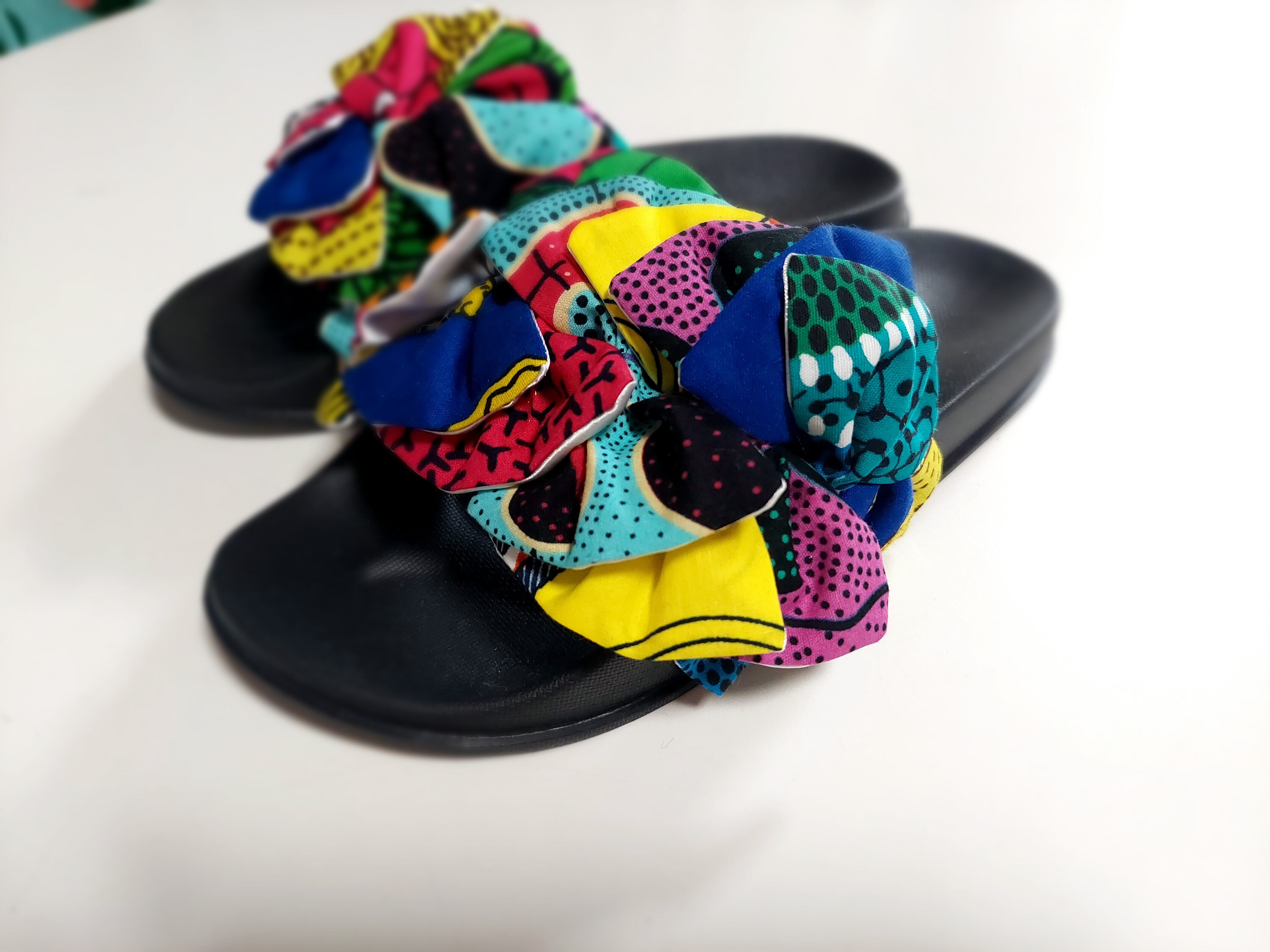 サンダル/アフリカンファブリック/Msize | hanaco