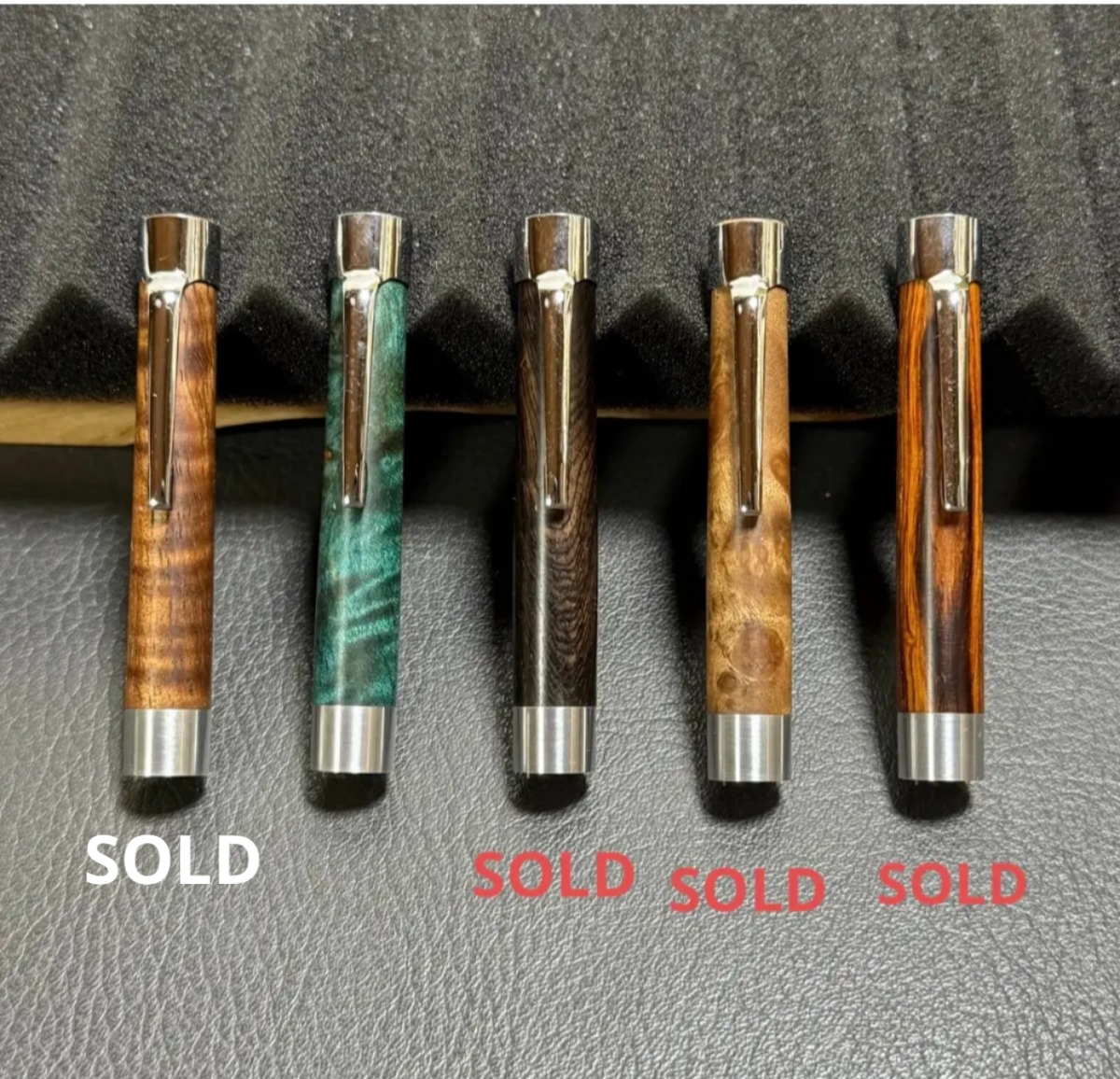 【Enjoy freely】通常シャーペン木製後軸(長)② ⭕️中間パーツ不要タイプ | handwood