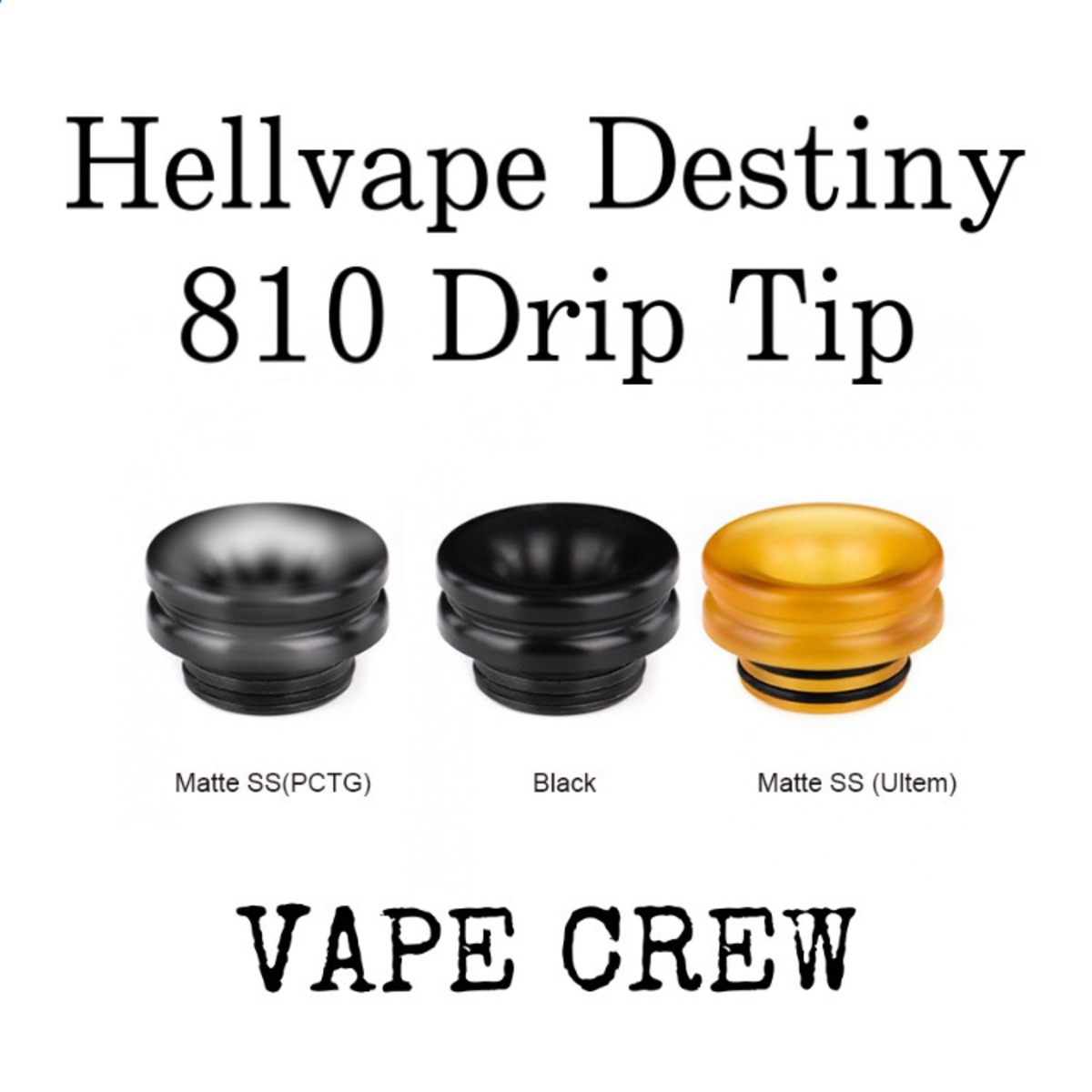 Hellvape Destiny 810 Drip Tip | VAPE CREW