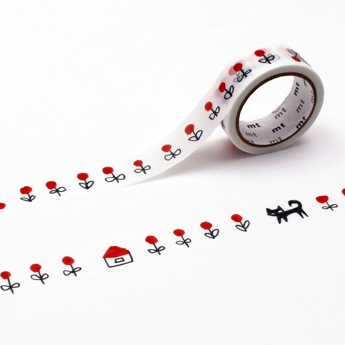 松林誠×mt マスキングテープ 黒猫 | hacohalu 紙雑貨・文具専門店