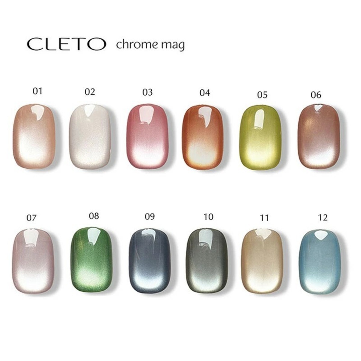 クレト CLETO クロムマグ 7g 【12種類からご選択】 マグネットネイル | SELF NAIL JAPAN