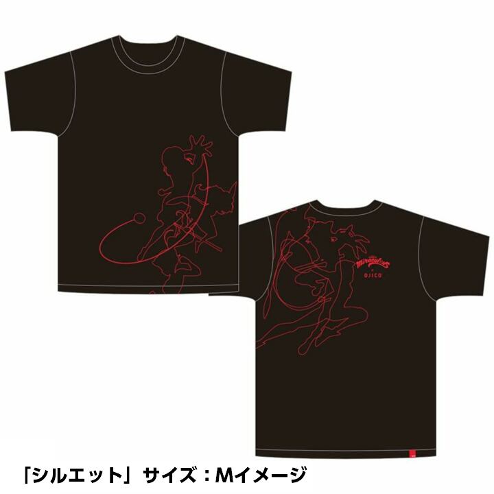 半袖Tシャツ・ミラキュラス×OJICO サイズ：M | ミラキュラス レディバグ＆シャノワール JAPAN OFFICIAL ONLINE STORE