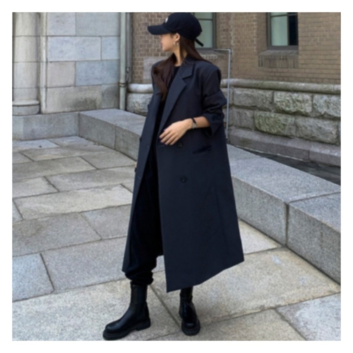 long chester jacket | peache select