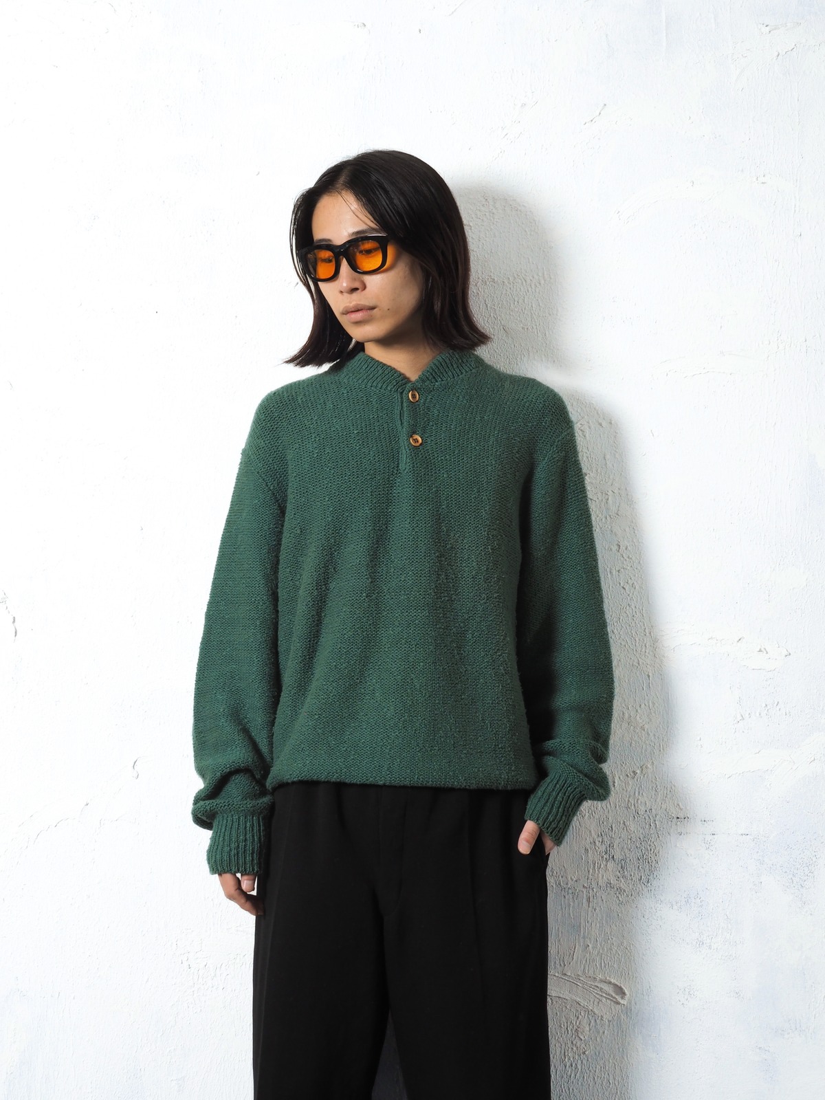 "Woolrich" Henry Neck Type Knits | PULP VINTAGE ONLINE