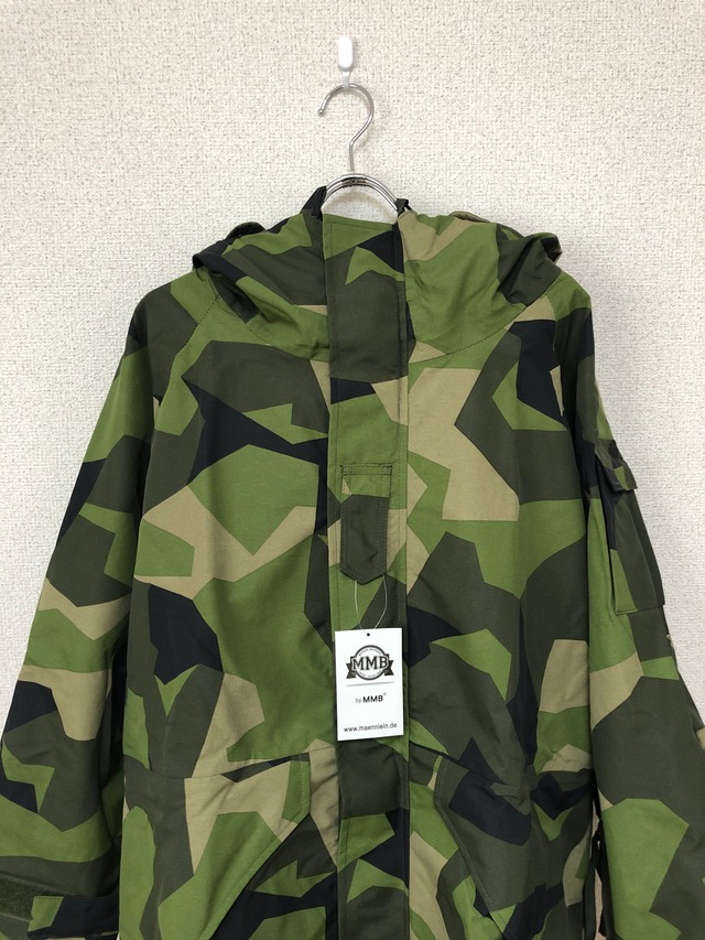 【DEADSTOCK】00s Swedish Army M90 Camo Field Jacket | PLUS