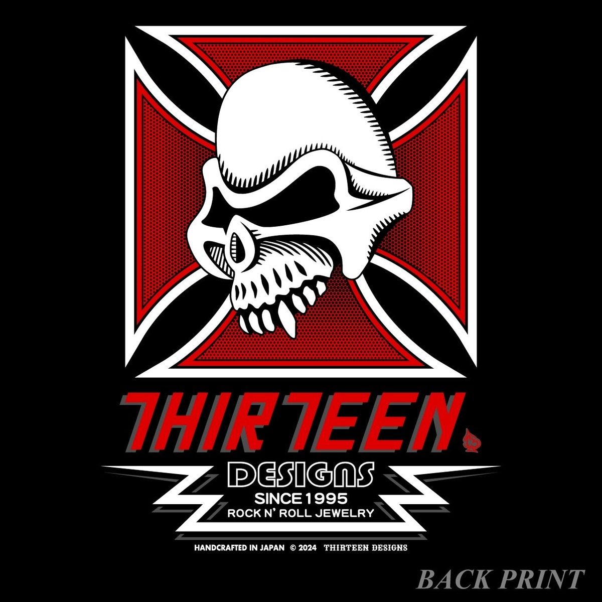 THIRTEEN DESIGNS サーティーンデザインズ 2024 LIMITED T-SHIRT BLACK【TDLT-2024BK】 | FirstOrderJewelry ファースト ...