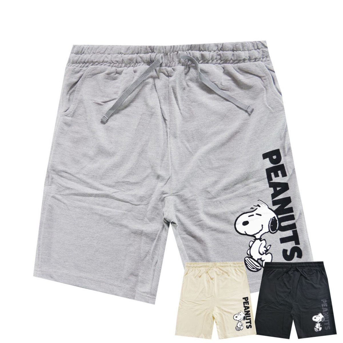 スヌーピー スウェット ハーフ パンツ メンズ グッズ ズボン PEANUTS S1422-191B BOTTOMS PANTS | セレクトショップHOBBYS BASE店