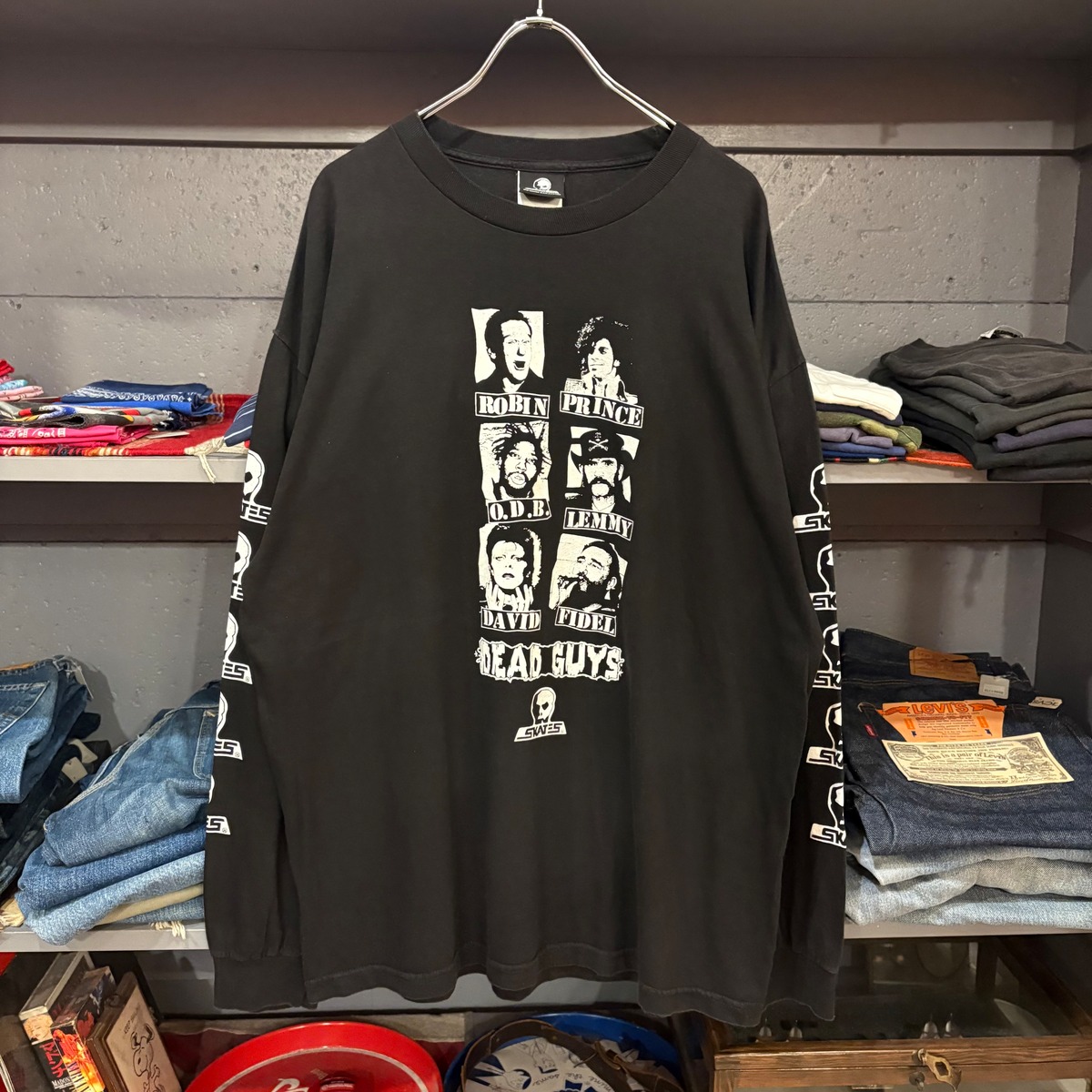 90s SKULL SKATES L/S T-Shirt Canada製 | VOSTOK