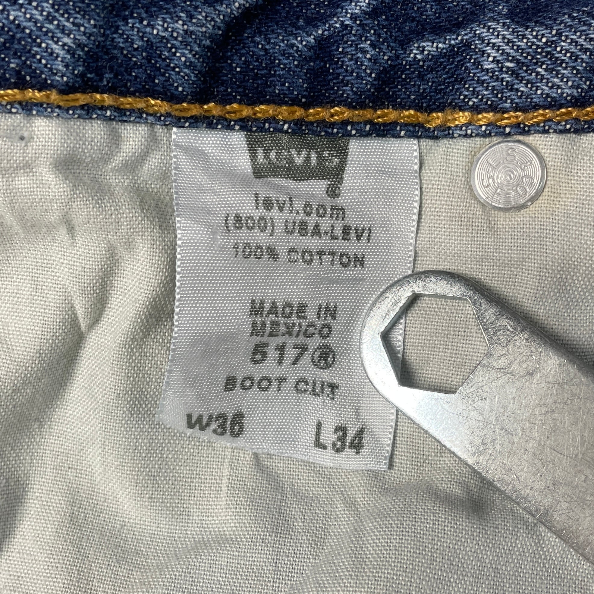 00年代 Levi's リーバイス 517 デニムパンツ ブーツカット フレアメンズ w36 古着 00s Y2K ジーンズ ヴィンテージ ...