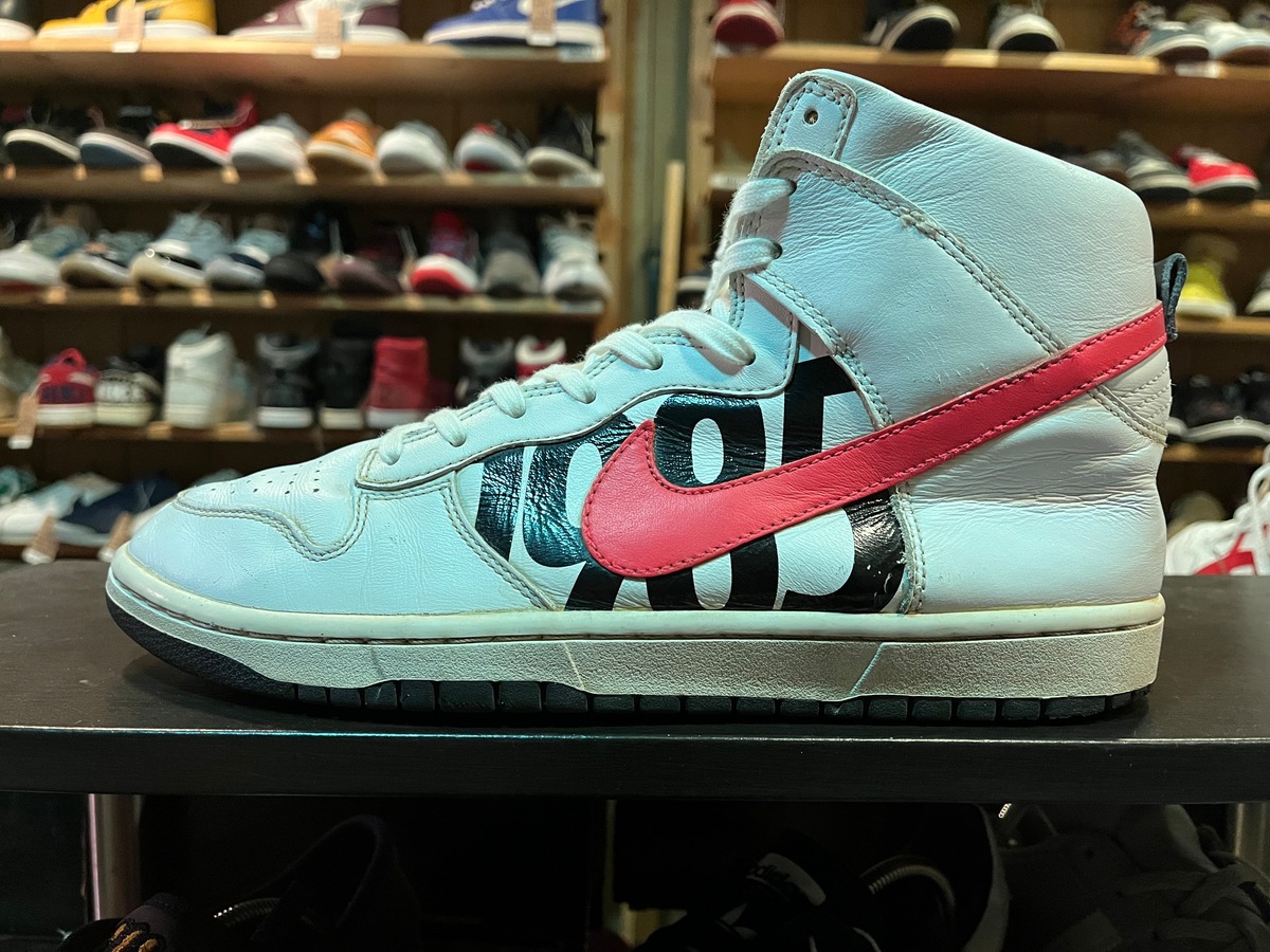 NIKE × UNDEFEATED DUNK LUX UNDFTD "WHITE INFRARED" (2015) 28cm | USED ...