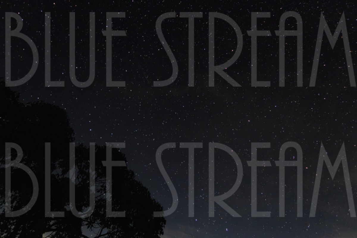 232 | BLUE STREAM（デジタル写真素材）