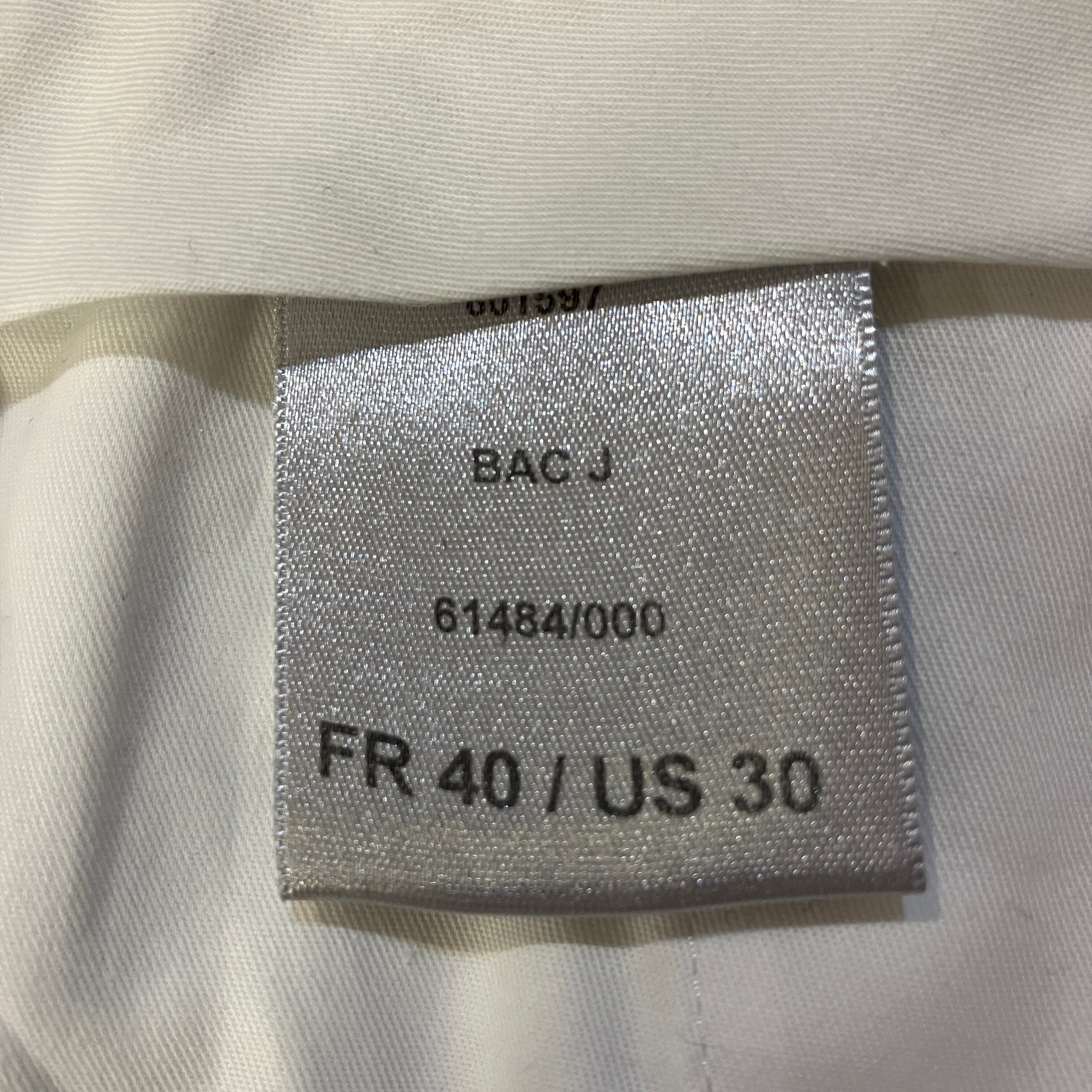 "未使用品" BERNARD ZINS "BAC J" COTTON TWILL SLACKS《40》 | safarionline