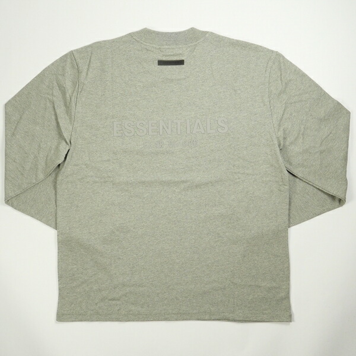 Size【L】 Fear of God フィアーオブゴッド ESSENTIALS Long Sleeve T-shirt Heather ...